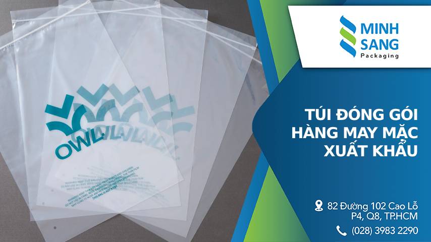 Các Loại Túi Đóng Gói Hàng May Mặc Xuất Khẩu - BAO BÌ MINH SANG