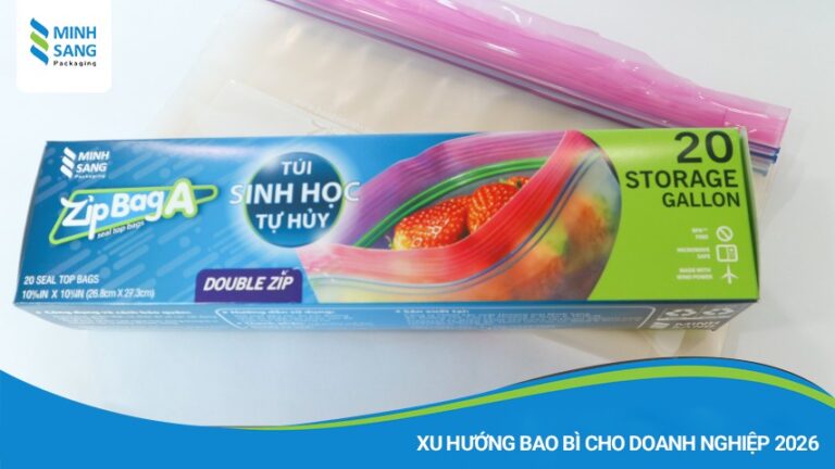 Xu Hướng Bao Bì Cho Doanh Nghiệp 2026 Bạn Cần Biết - Bao Bì Minh Sang